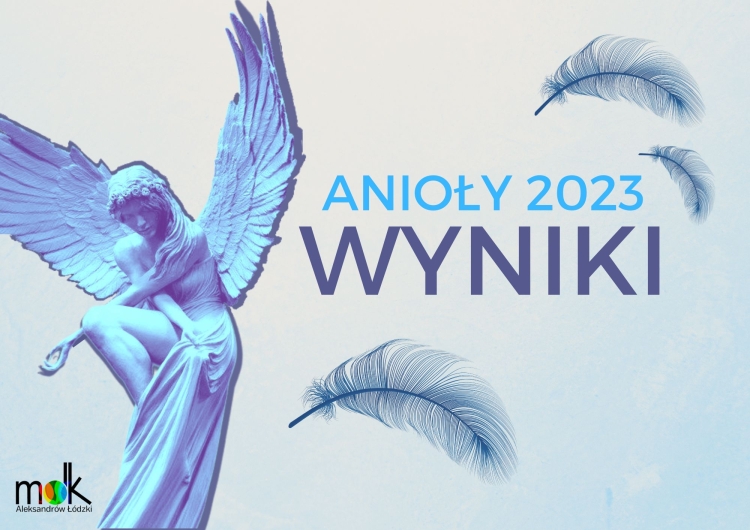 ANIOŁY 2023 - wyniki konkursu plastycznego - Młodzieżowy Dom Kultury w Aleksandrowie Łódzkim